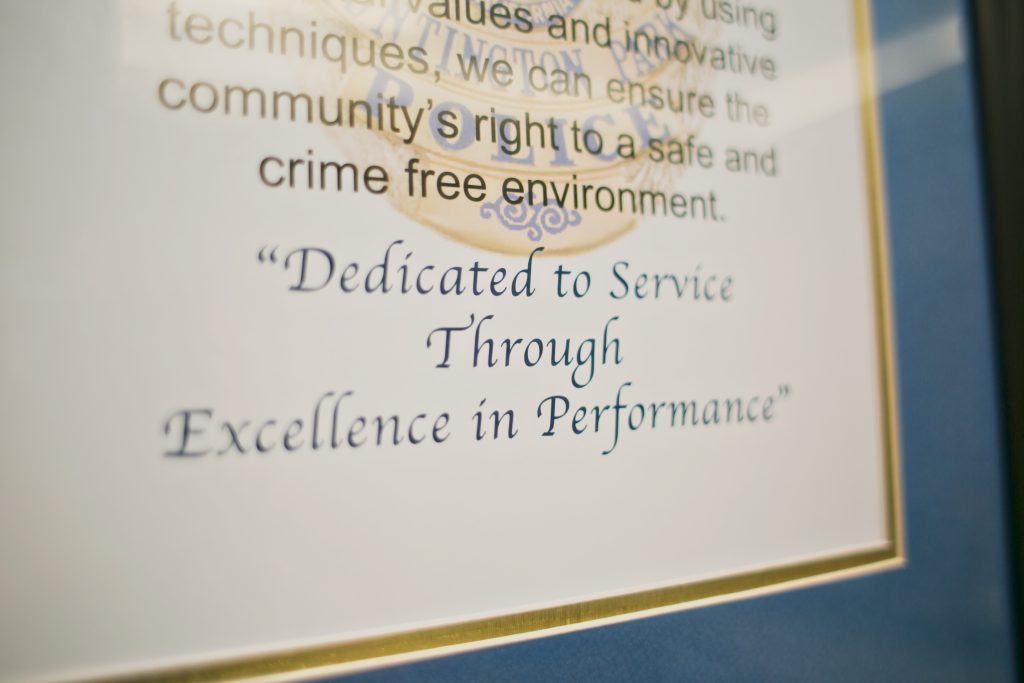 Vision, Purpose and Goals - Huntington Park Police Department