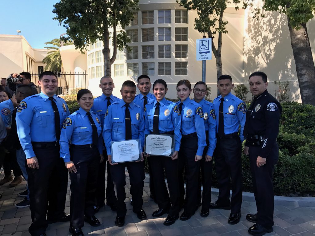 Explorer Graduation - Huntington Park Police Department